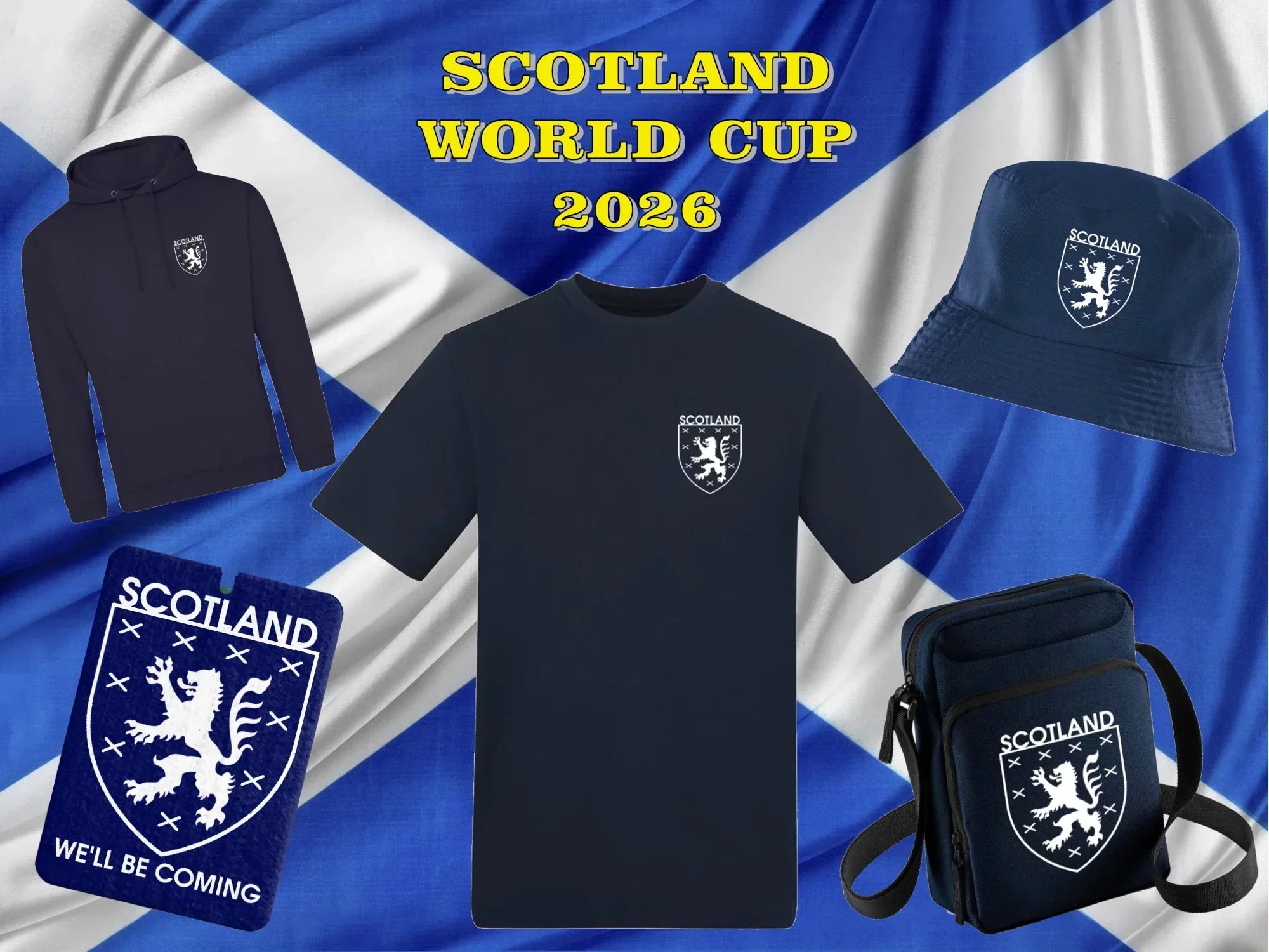 Alba ann an Cupa na Cruinne 2026 | Saltire Merch