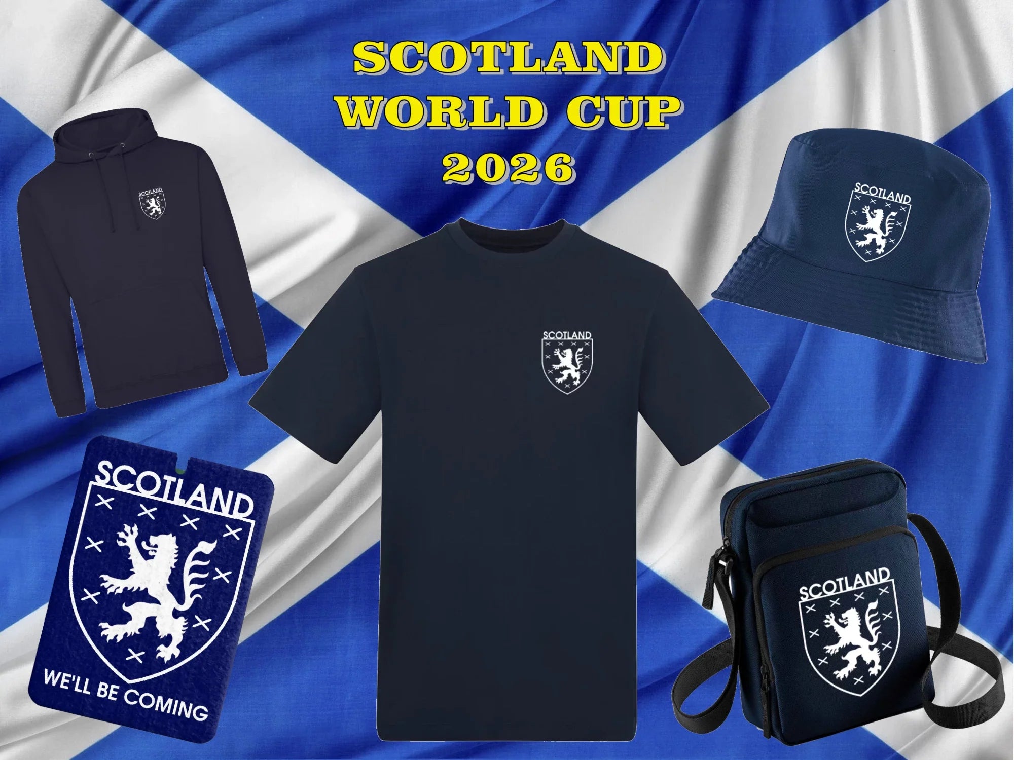 Scotland World Cup 2026 Merchandise | Saltire Merch